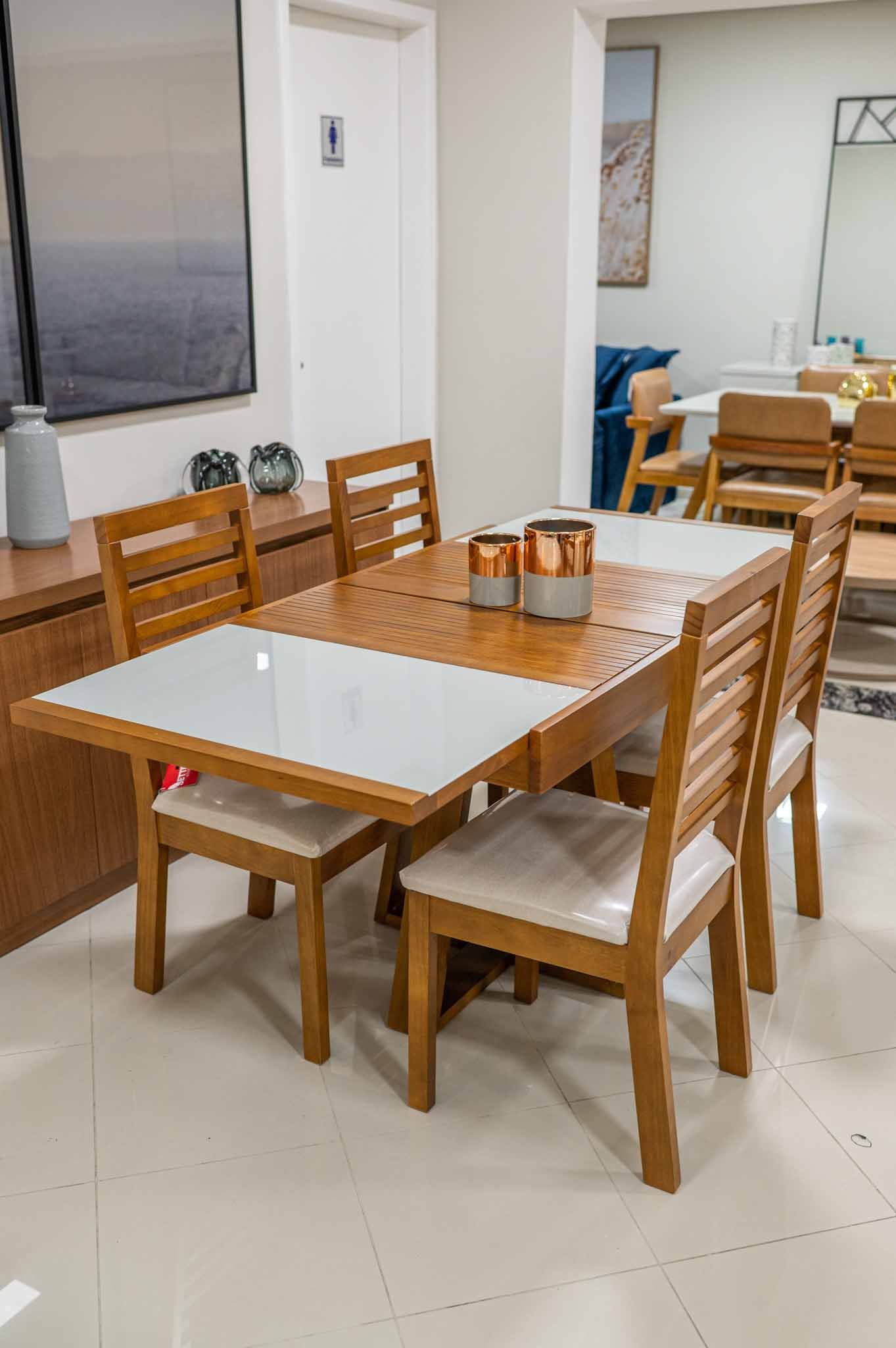 Mesa extensiva Ype - Sette Móveis